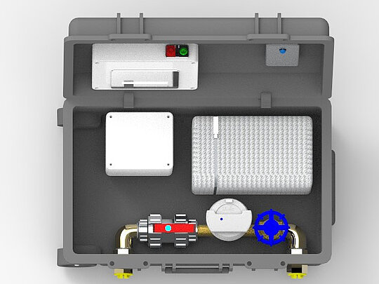 Water Meter Test Rig